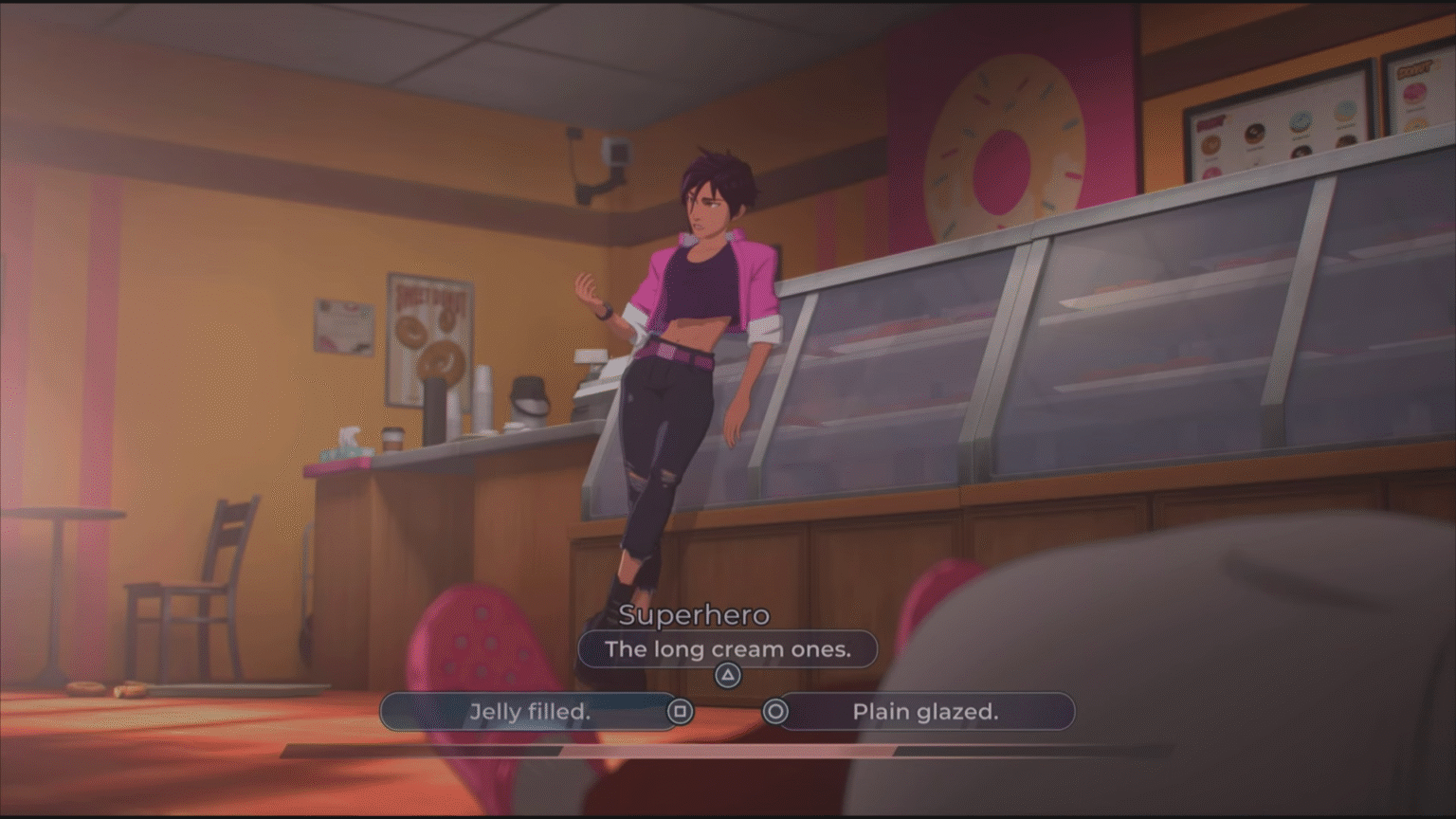 Dispatch Invisigal Donut Choice - What to pick? - Game Devourer